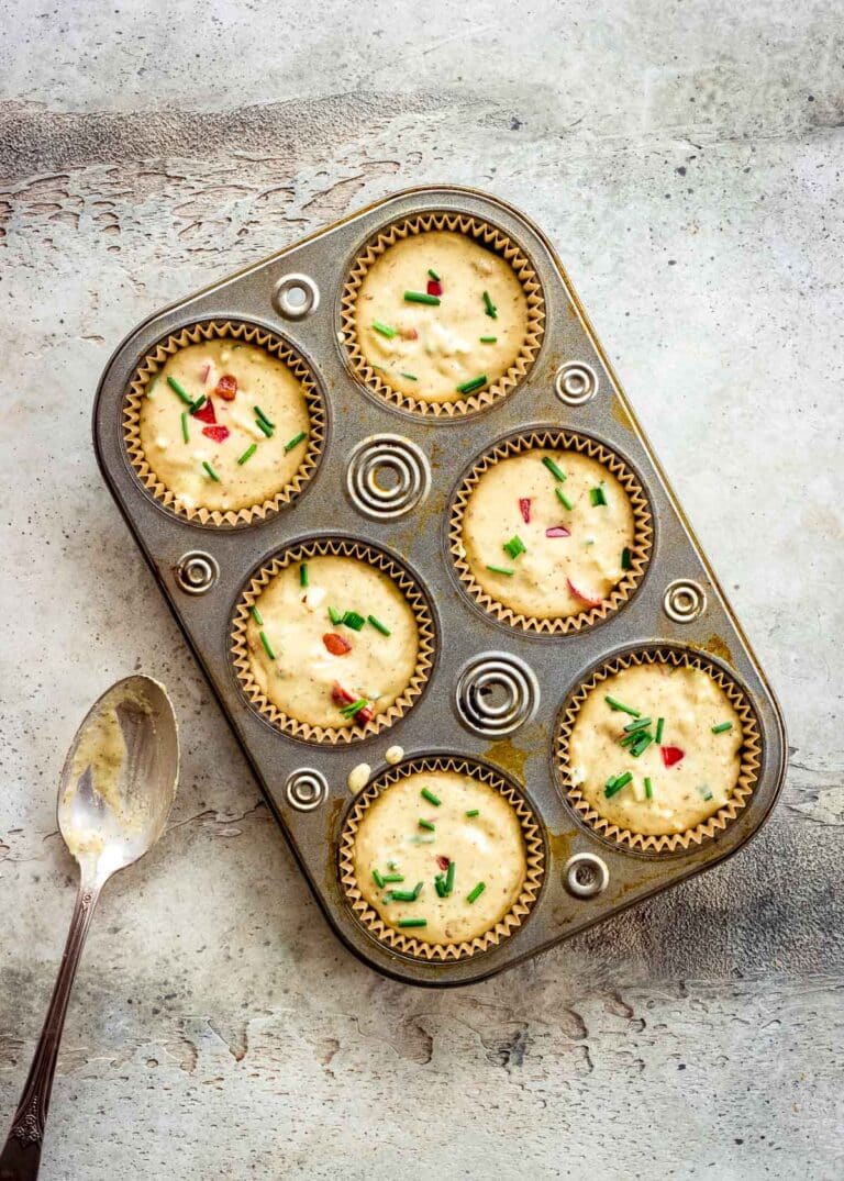 Savoury Vegan Muffins (Gluten Free)