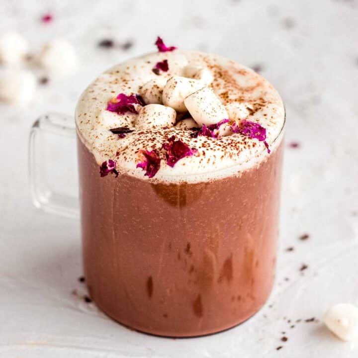 Easy Rose Latte (iced or hot)