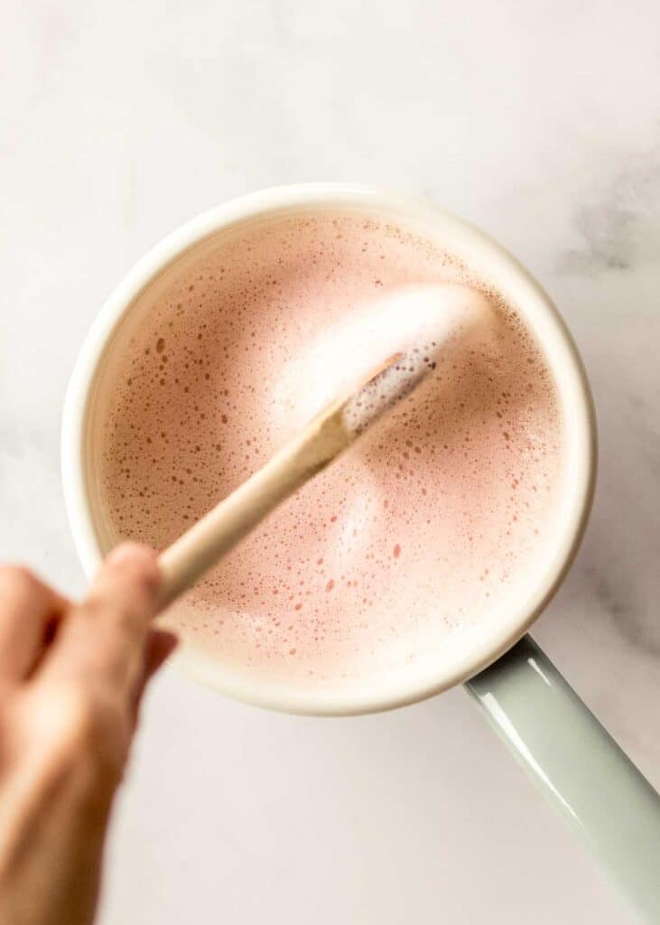 Easy Rose Latte (iced or hot)