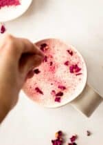 Easy Rose Latte (iced or hot)
