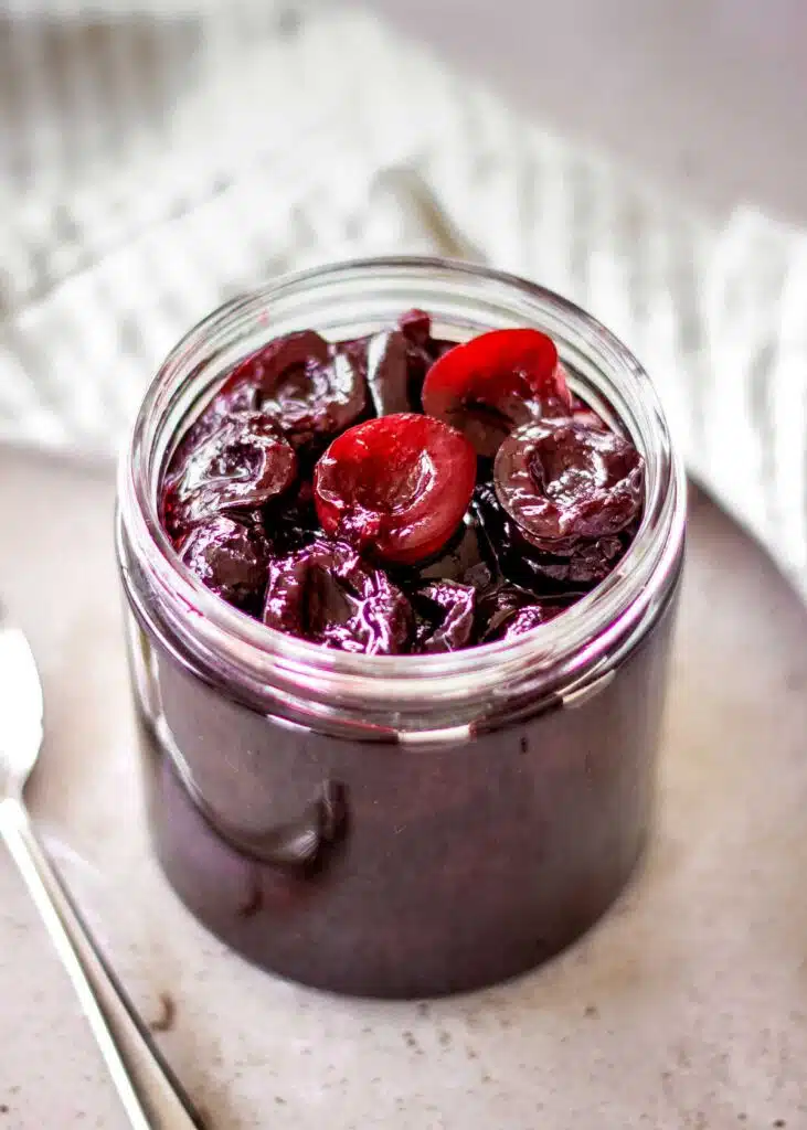 Easy 2-Ingredient Cherry Compote