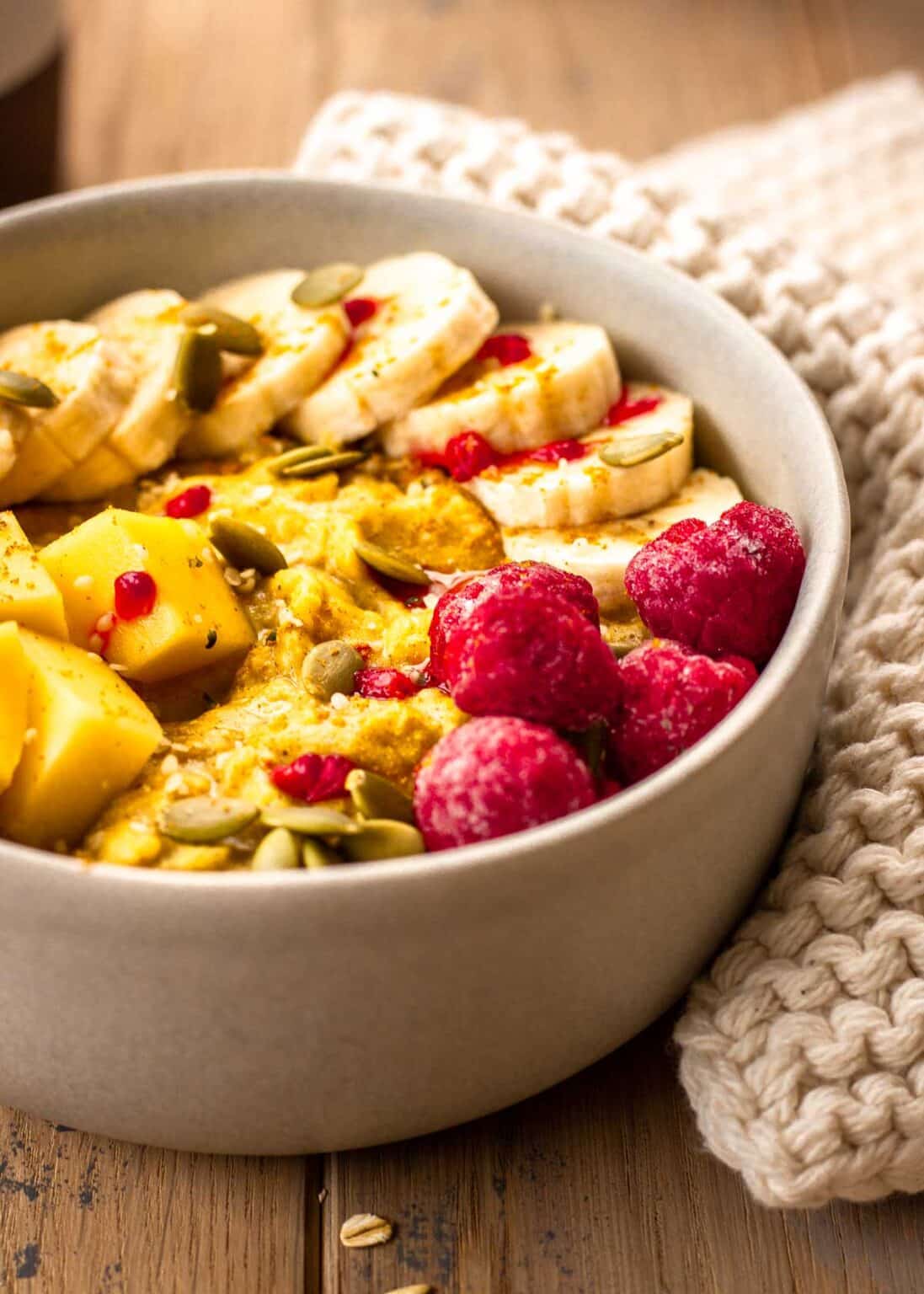 Golden Turmeric Oatmeal